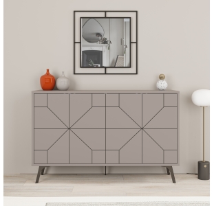 Комод GORA CONSOLE 180CM LIGHT MOCHA — купить дизайнерскую мебель LEVE HOME